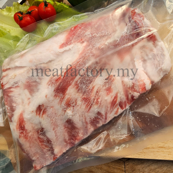 Q02 - Iberico Pork Spare Ribs 黑毛猪排骨 (550g+/-) – MeatFactory 天天肉店 ...