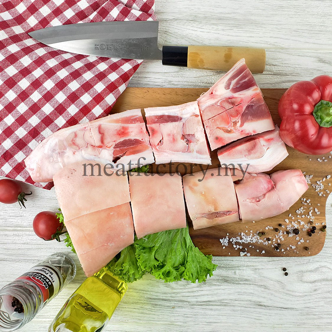 E21 - Pork Hind Feet 猪脚尖 (1kg+/-) – MeatFactory - Fresh & Fine Quality ...
