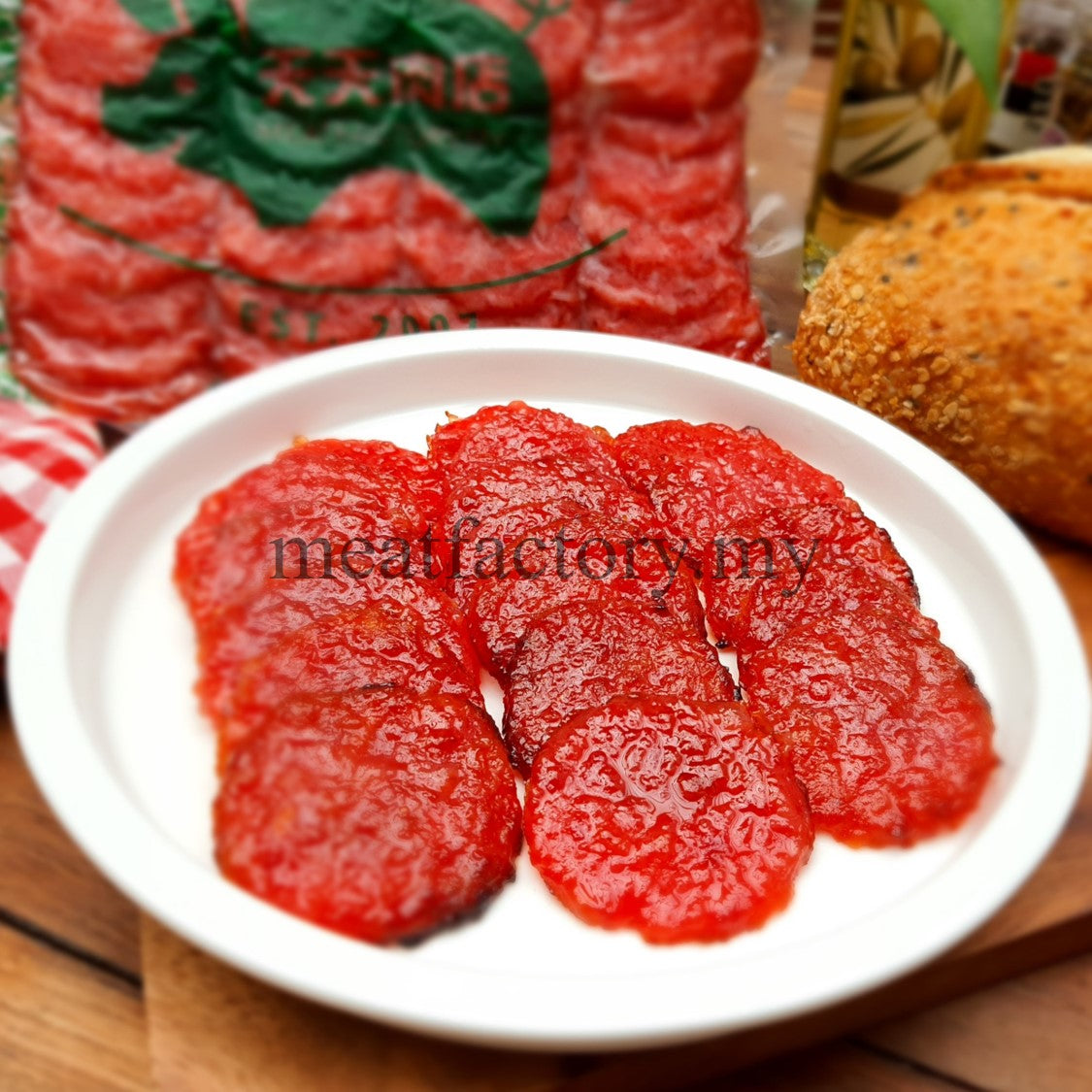 J41 - Golden Coin Dried Meat (Raw) 金钱肉干 (生) (500g+/-) – MeatFactory ...